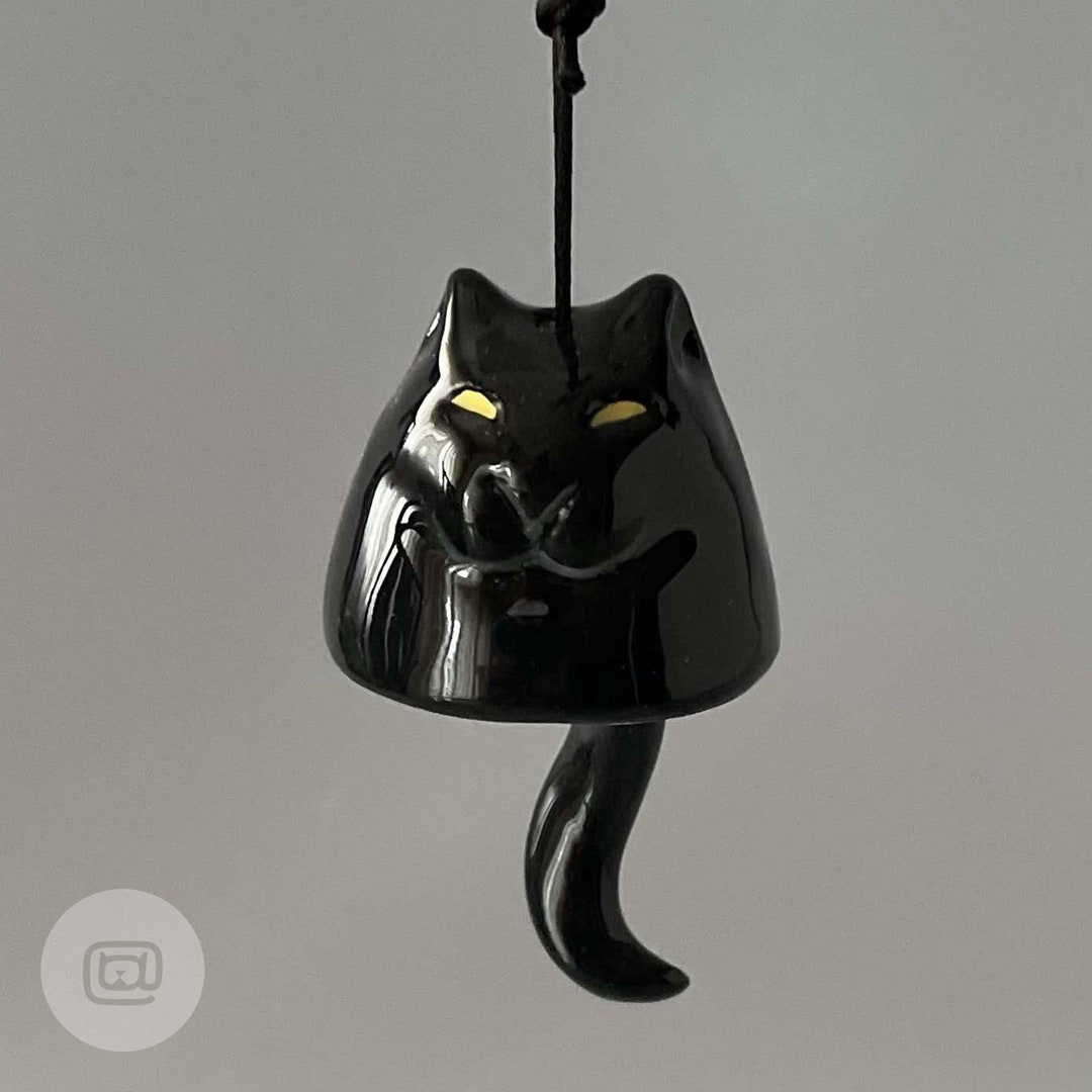 Bell Black Cat - Etsy