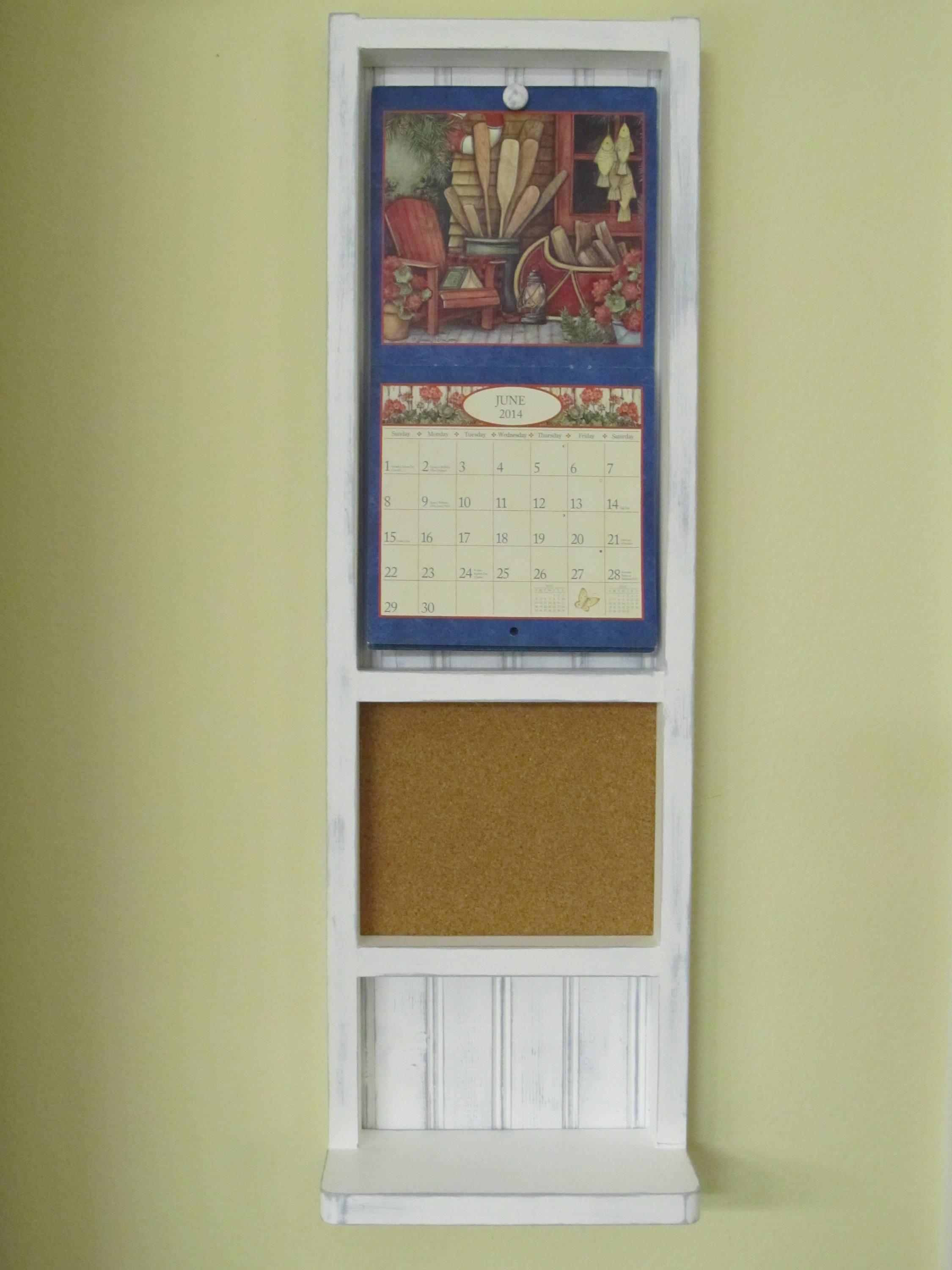 The Suzie MINI CALENDAR Holder 9 X 28 1/2 | Etsy