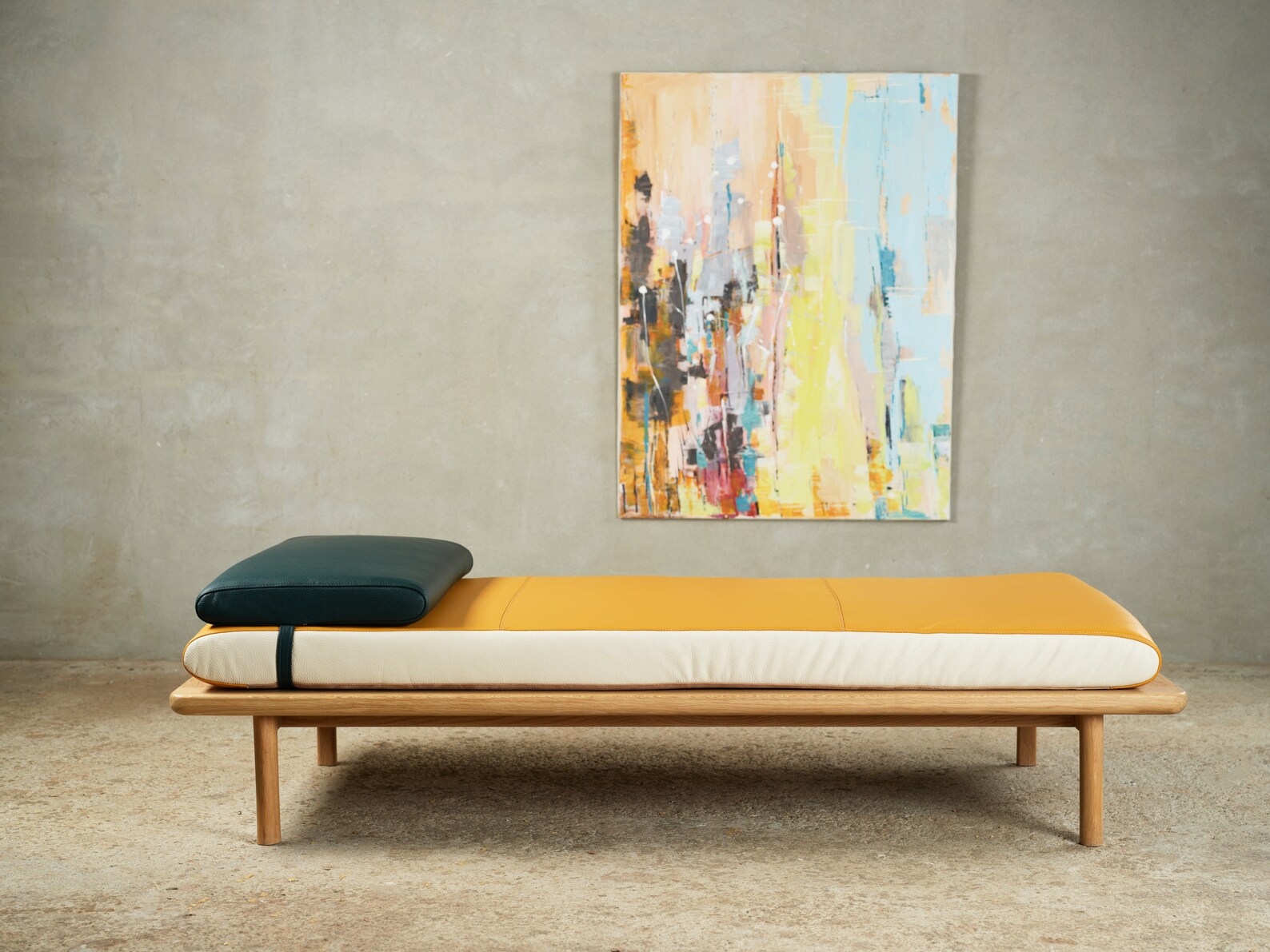 Daybed Bed Sofa Loveseat Solid Oak Scandinavian Design - Etsy