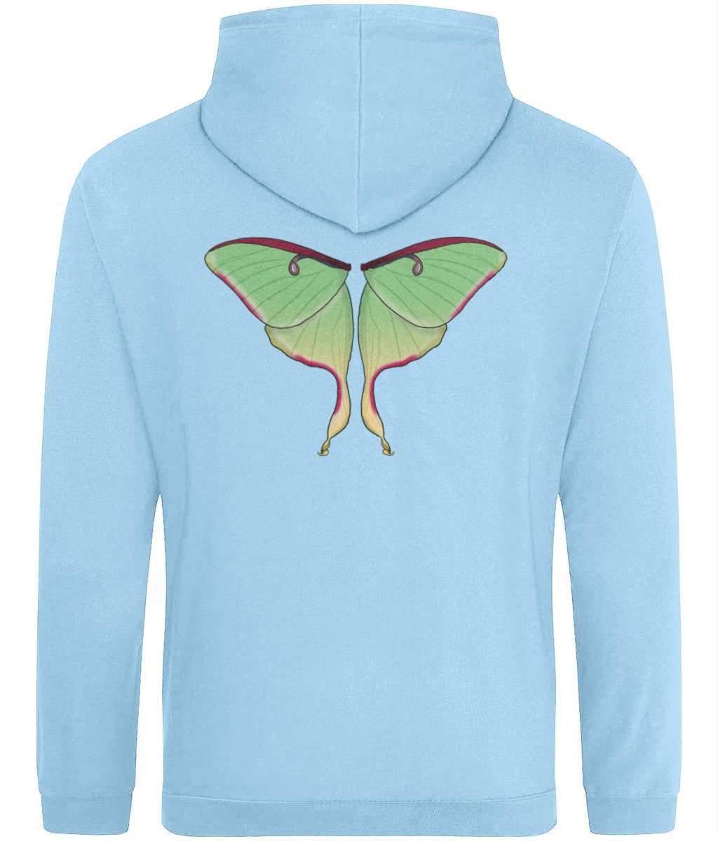 Lunar Moth Wings Hoody - Etsy
