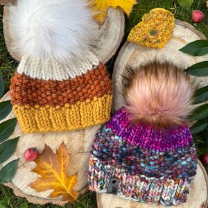 Cozy Candy Beanie PDF, Knitting Pattern, Knit Beanie Pattern, Knit Hat ...