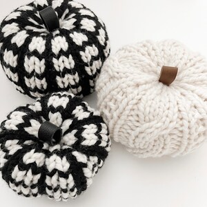 Cozy Pumpkin Vibes 2 Pattern Bundle, Knit Pumpkin, Knit Pumpkin Pattern ...