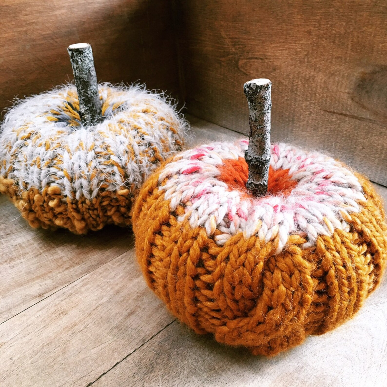 Knit Pumpkins 1 Knit Pumpkin Knit Pumpkin Pattern Knit - Etsy Canada