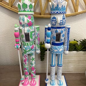 Hand Painted Nutcrackers 12 Inch - Etsy