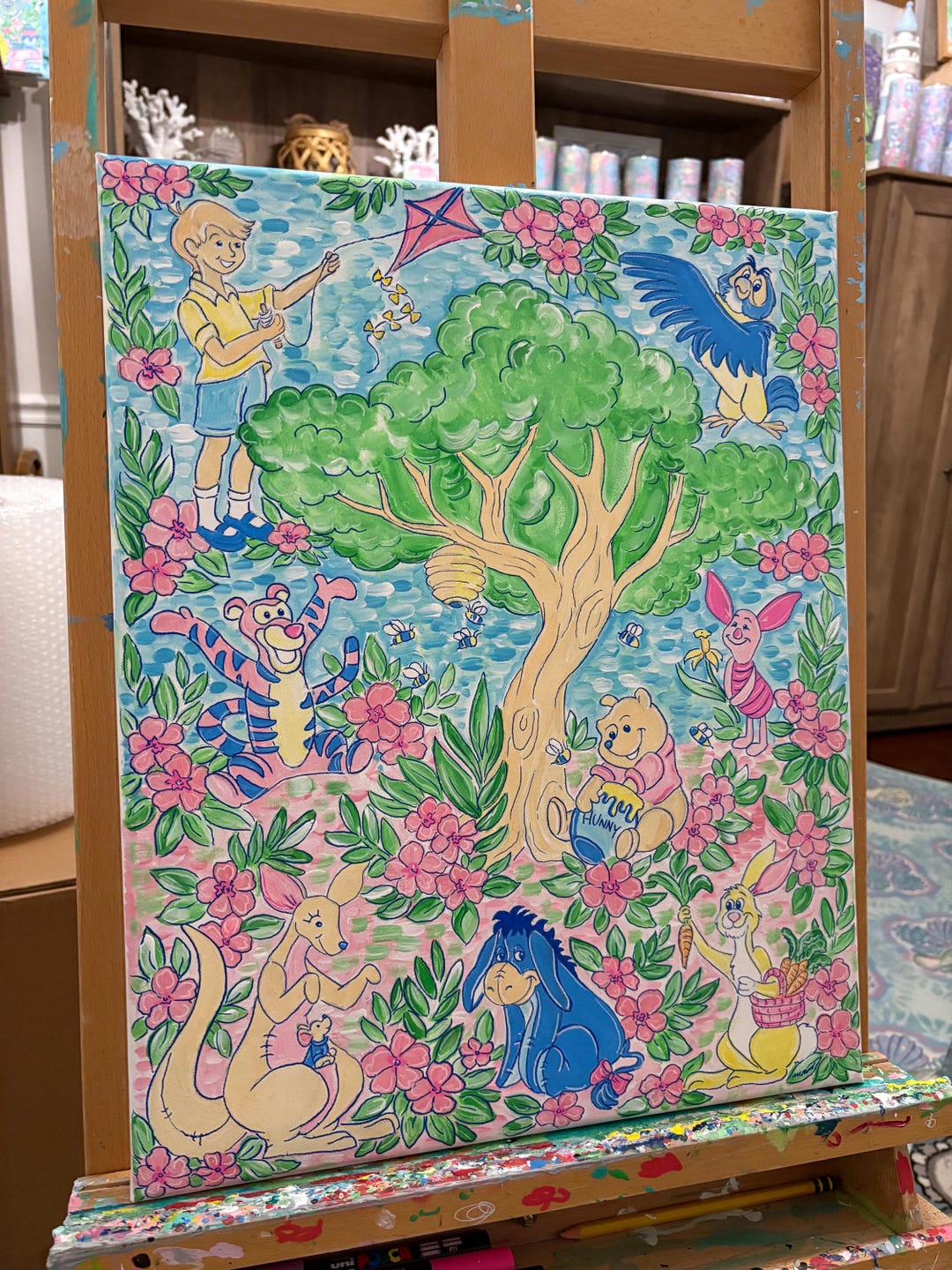 Pooh Bear Storybook Fan Art! - Etsy