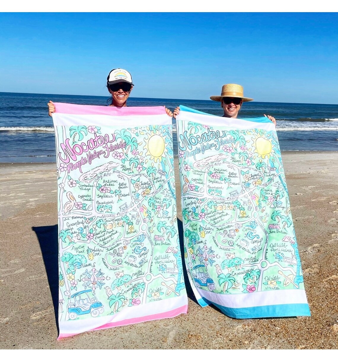 Map Beach Towels - Etsy