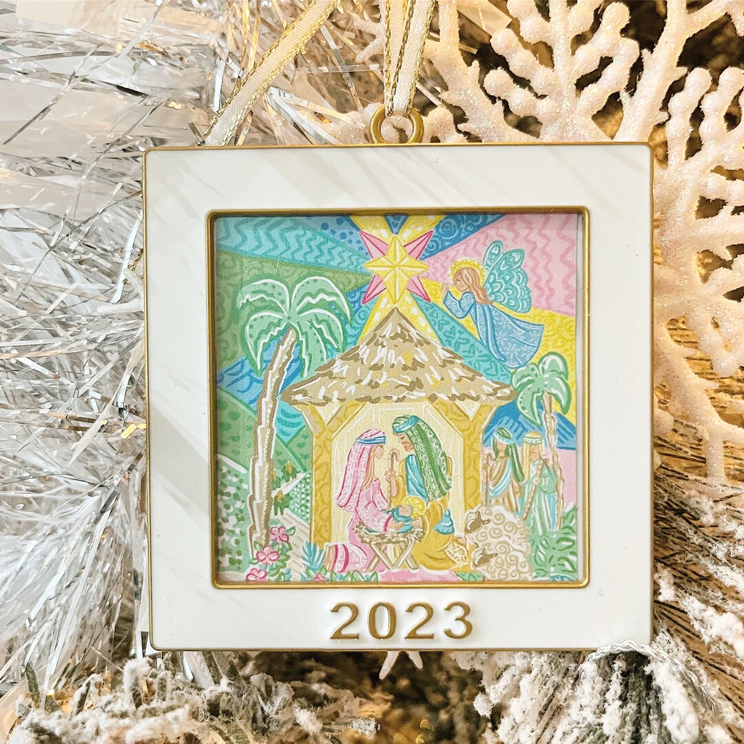 Framed Nativity Ornament - Etsy