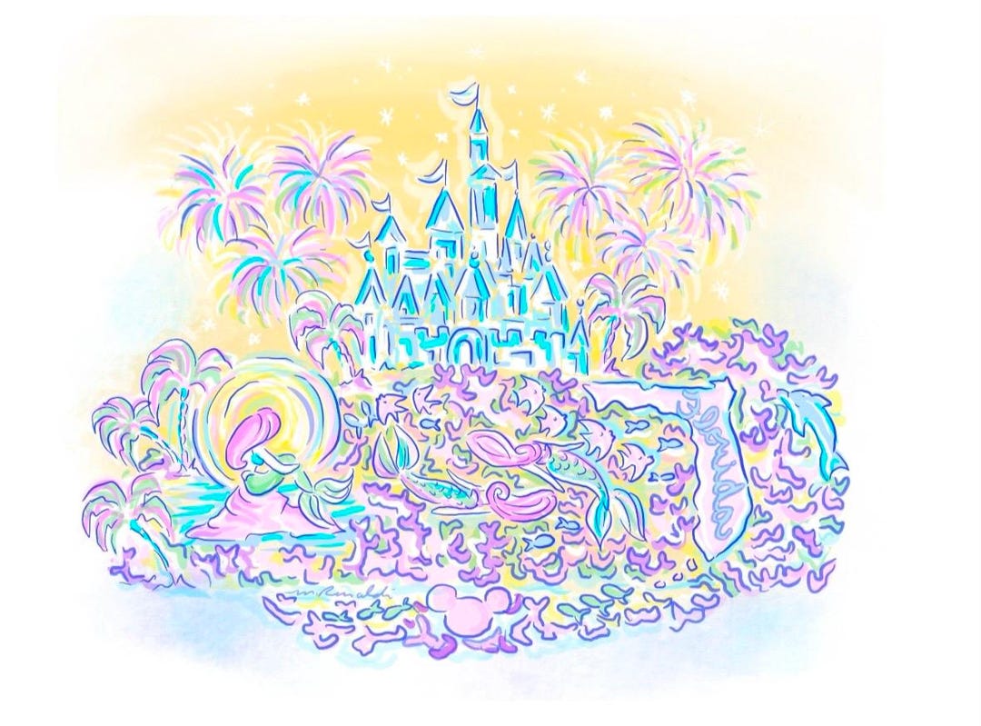 Magic Castle Florida Print - Etsy