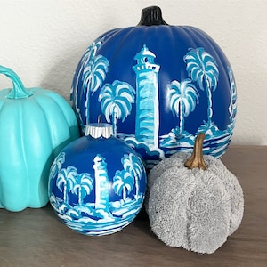 Lighthouse Pumpkin - Etsy