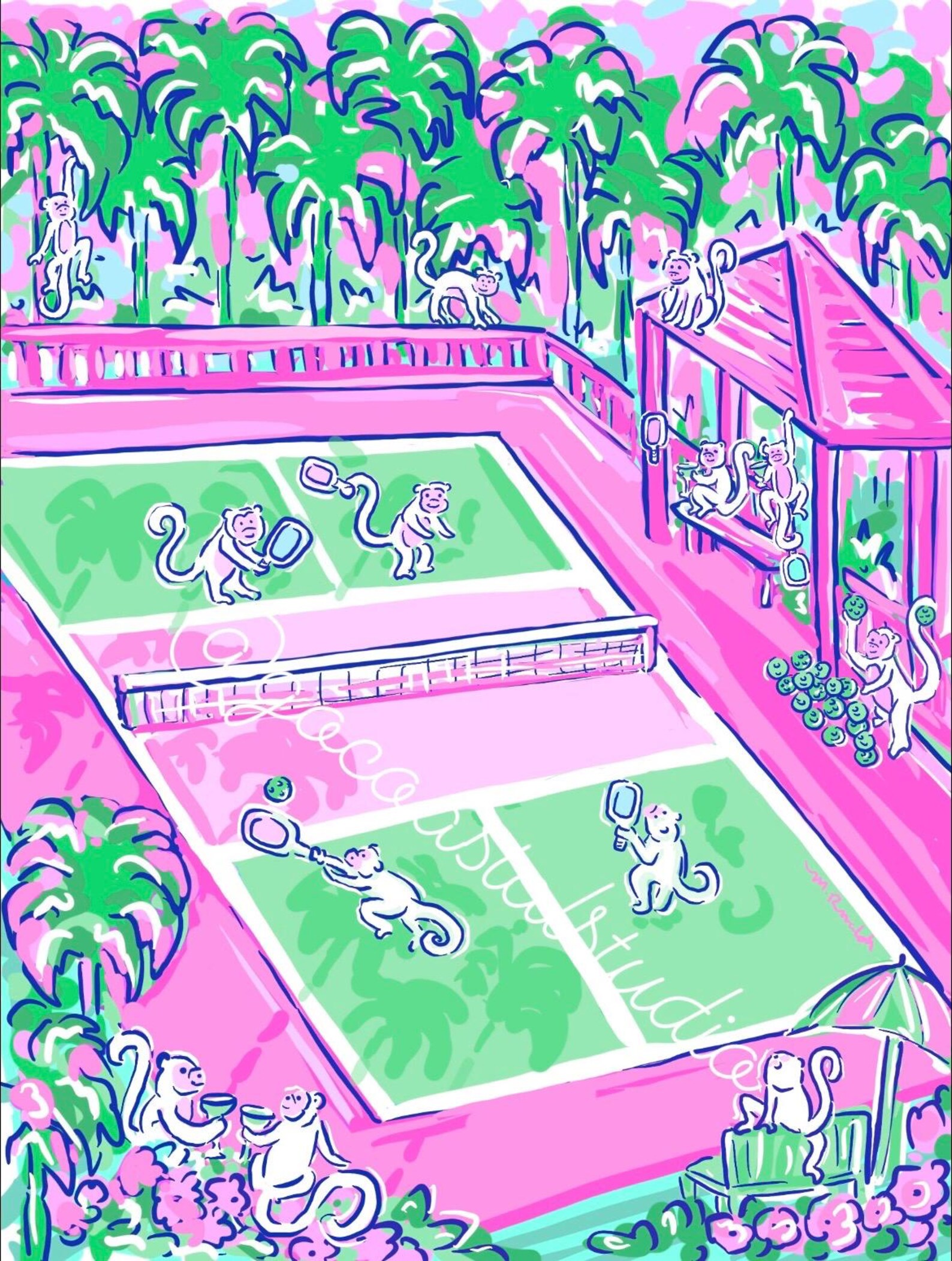 Monkeys Pickle Fine Art Print - Etsy