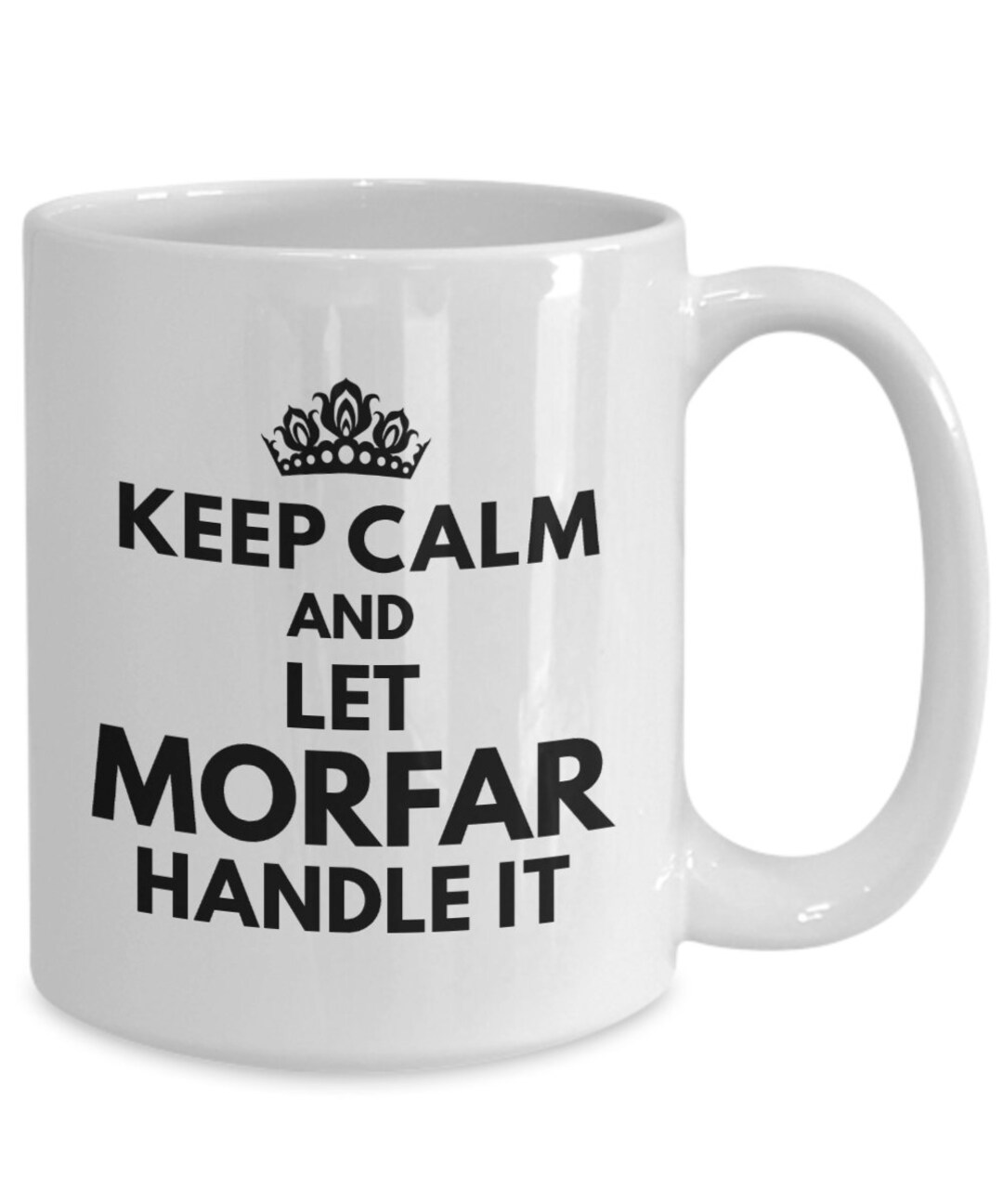 Funny Keep Calm and Let Morfar Handle It Mug Coffee Cup Tea Gift Idea ...