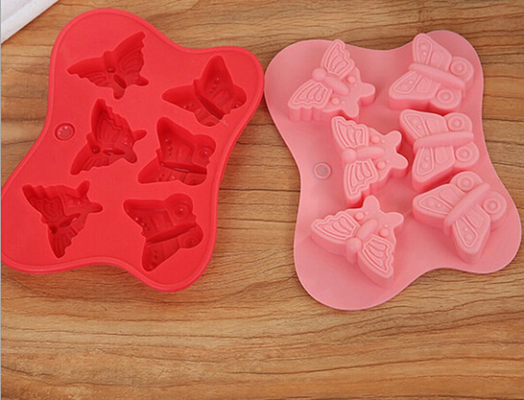 6- Butterfly Ice Tray Ice Mold Silicone Mold for Ice Soap Ice Cube - Etsy