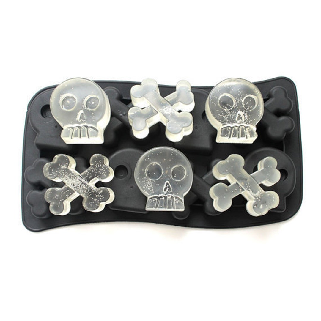 Skull Bone Ice Tray Ice Mold Silicone Mold for Ice Soap DIY - Etsy