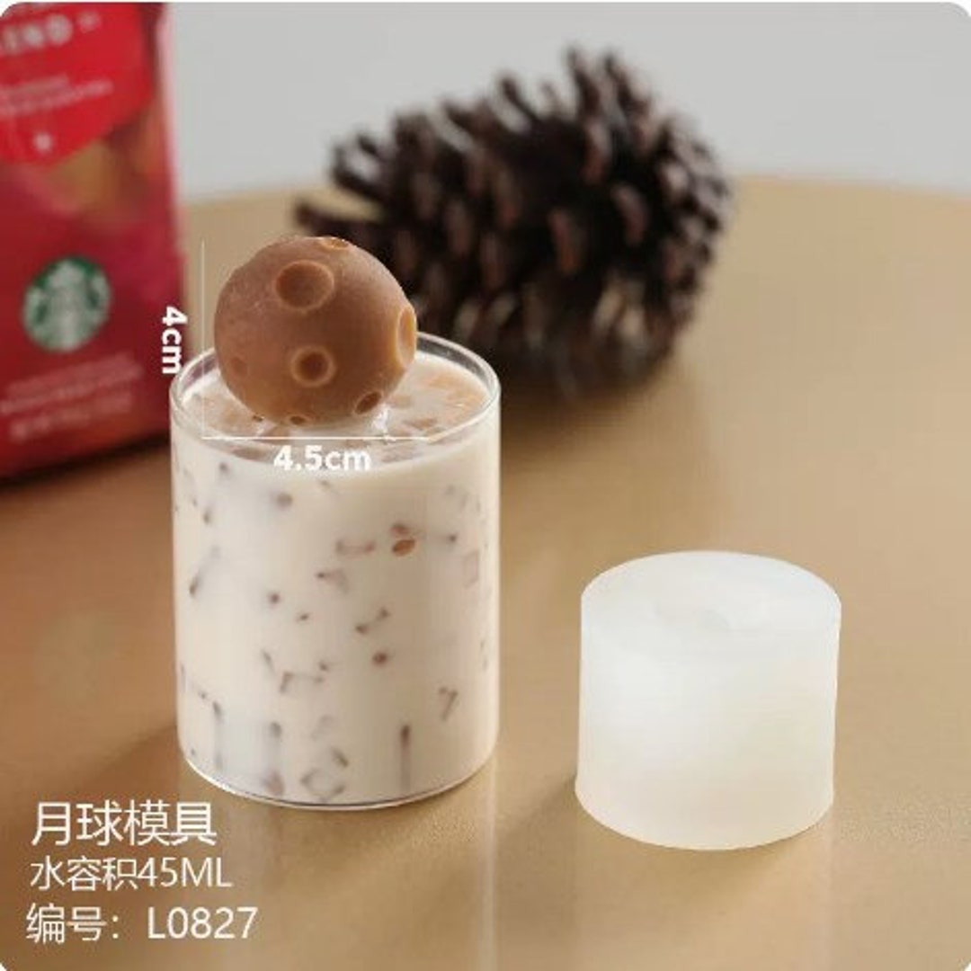 Moon Earth Ice Mold Drink Coffee Milk Tea Mousse Mold Ice Tray FDA ...