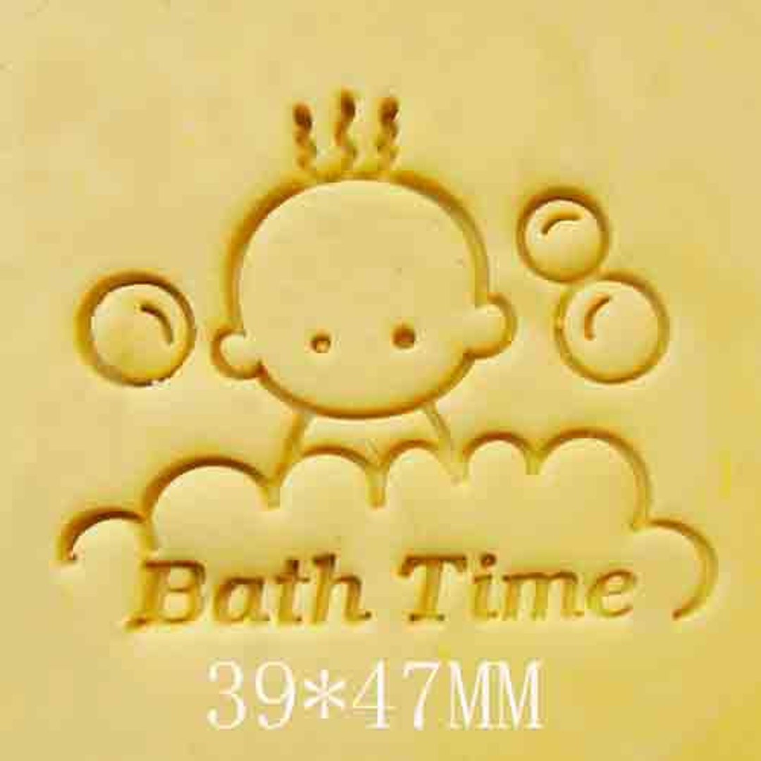 Baby Bath Time Resin Stamp Soap Stamps Resin Seal Stamp Cookies Stamp ...