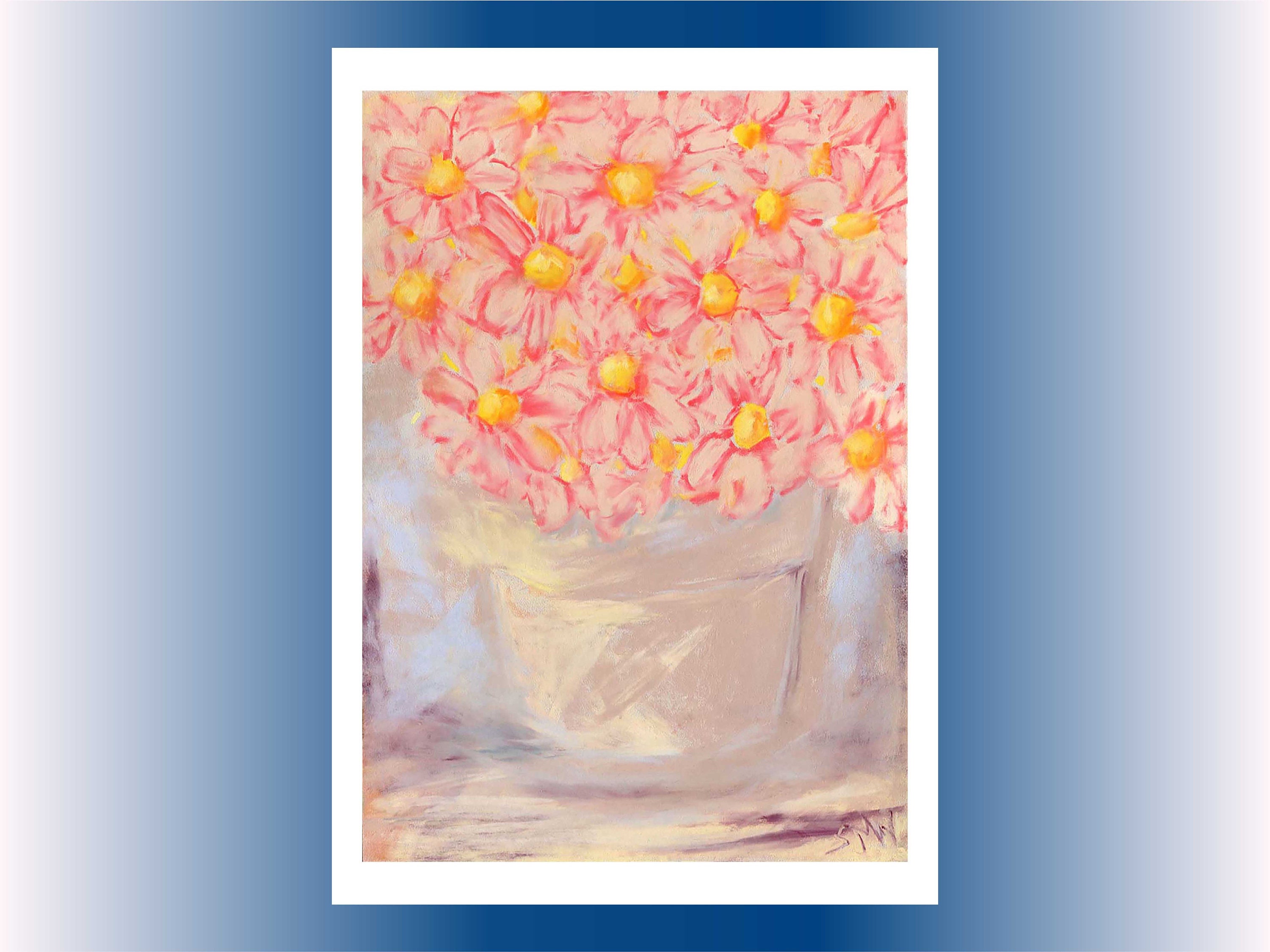 Soft Calming Artwork Beautiful Art Print Peaceful Wall Art - Etsy