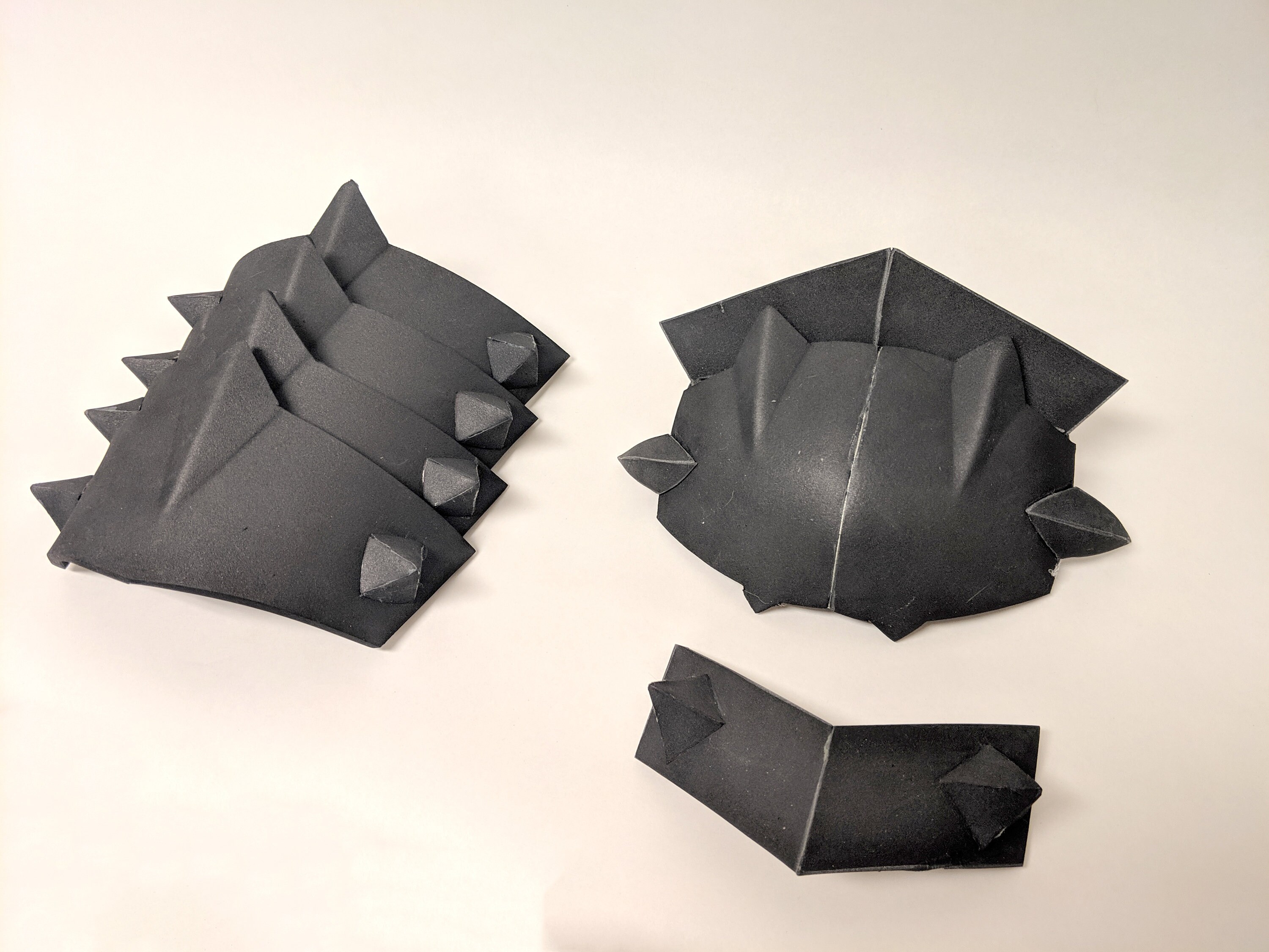 Female Barioth Knee Armor Cosplay Pattern - Etsy