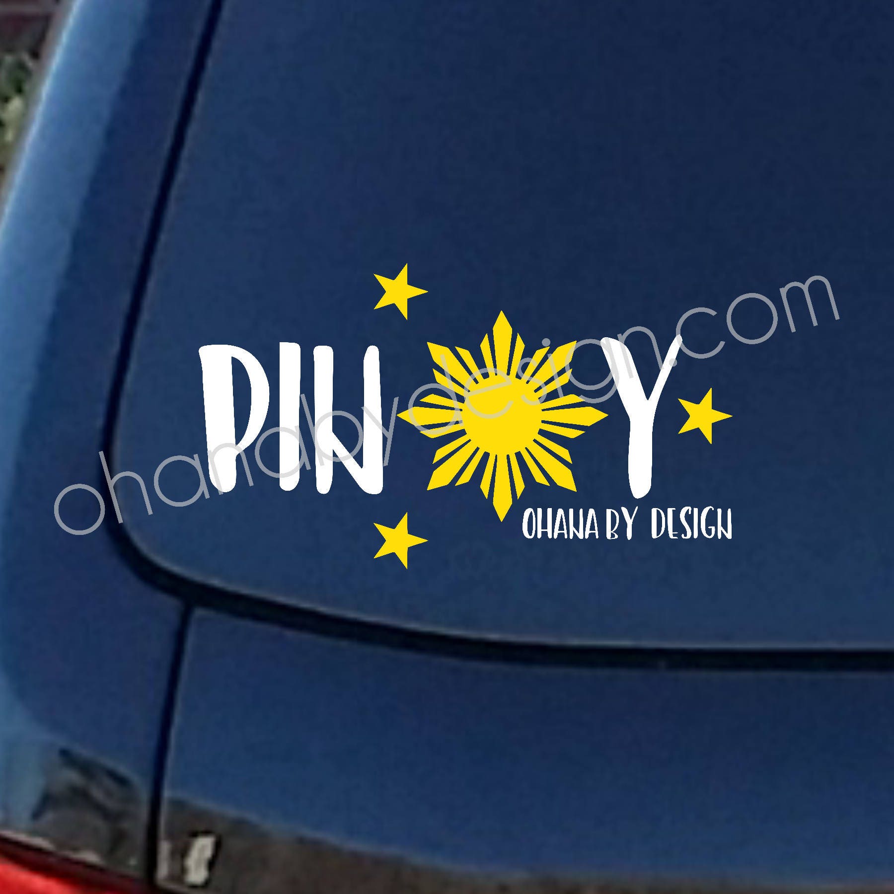 Pinoy Decal, Pinay Decal, Filipino Decal, Filipina Decal, Filipino Flag ...