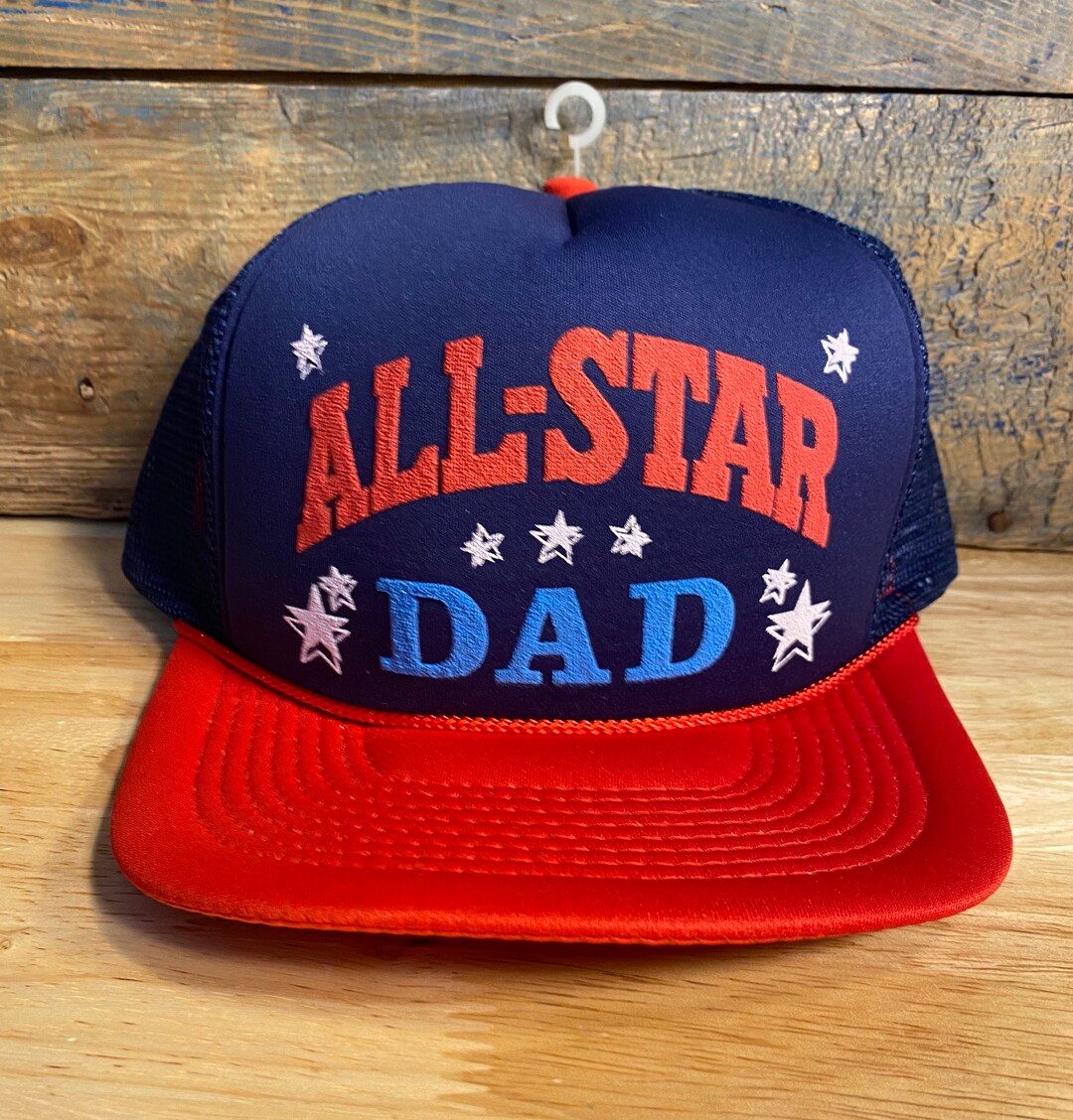 Vintage Trucker Hat // All-star Dad Hat // Snapback Hat // Adult Size ...