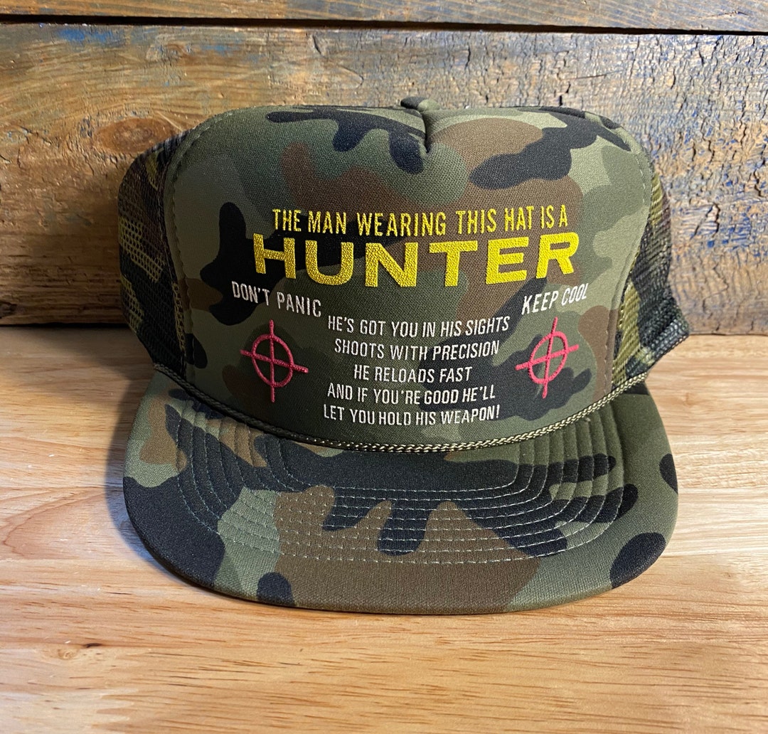 Vintage Camo Trucker Hat // Deadstock New Old Stock // Adult Size ...