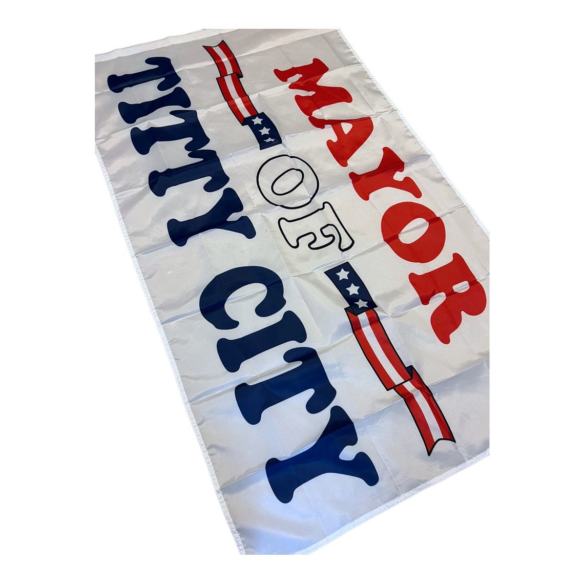 Mayor of Titty City Flag // 3x5 Banner American Flag // Funny Humor ...