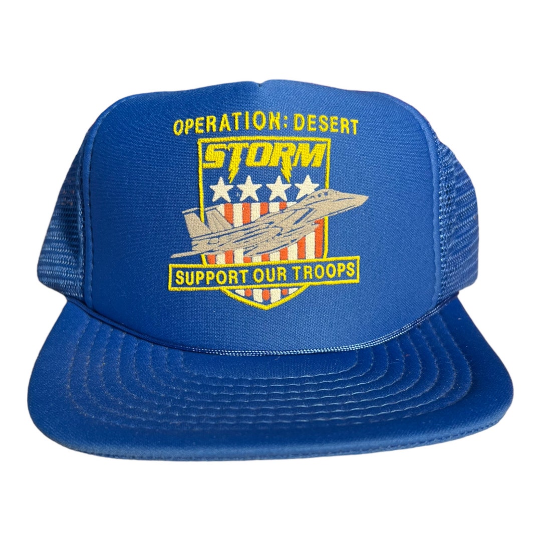 Vintage Operation Desert Storm Victory Hat // US Armed Forces - Etsy