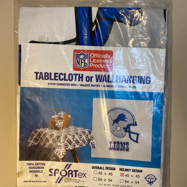 Football Tablecloth - Etsy