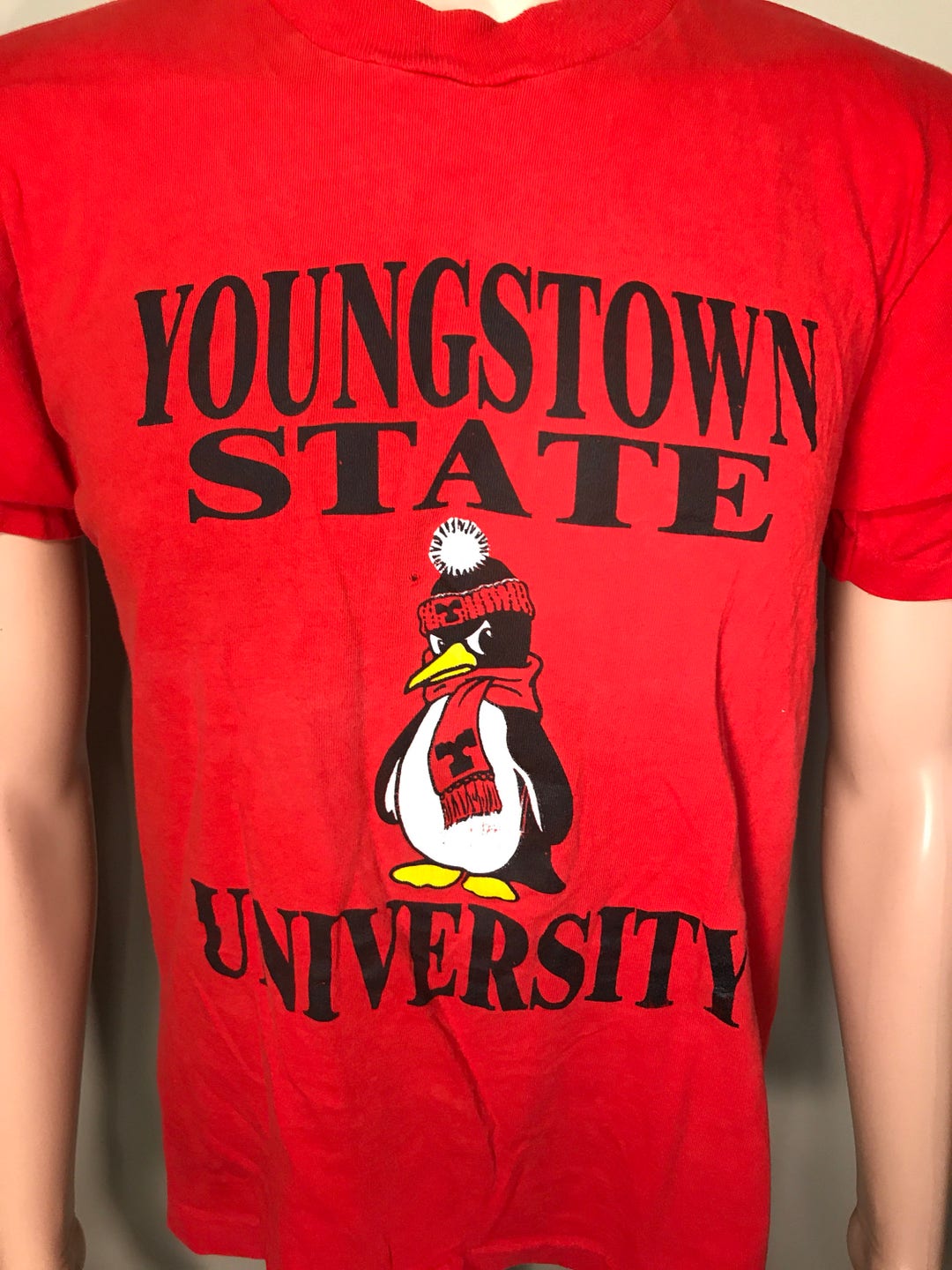 YSU College Younstown State University Tshirt // Made in Usa // Paper ...