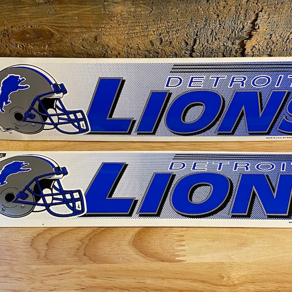 Detroit Lions Stickers - Etsy