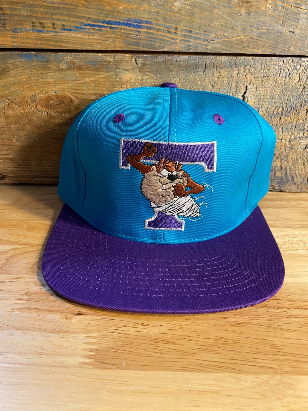 Vintage Taz Hat //deadstock Nwt New Old Stock // Big Blockhead Spell ...