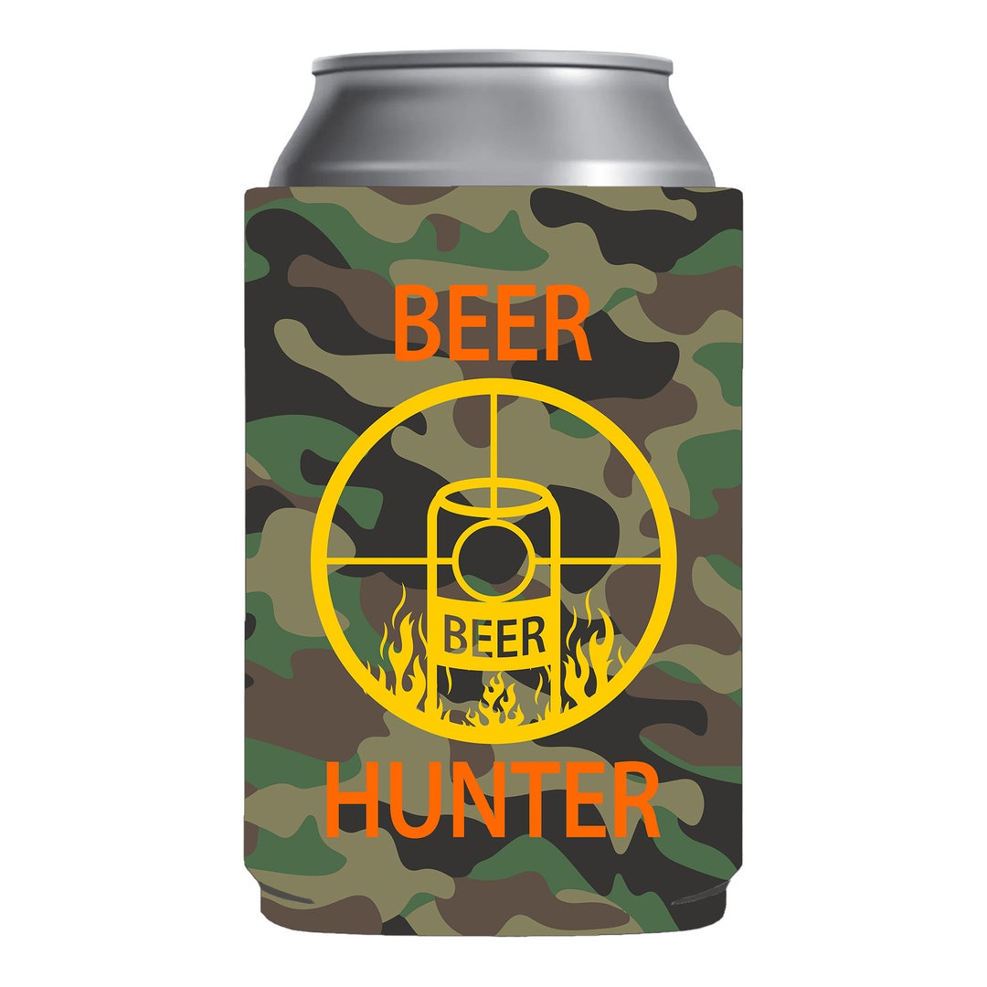 Camo Beer Can Holder: Funny Beer Hunter Gag Gift - Etsy