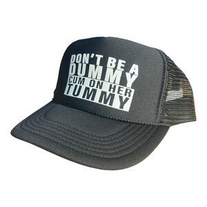 Funny Adult Humor Trucker Hat: Novelty Snapback Black Cap - Etsy