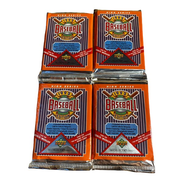 Baseball Unopened Cards - Etsy