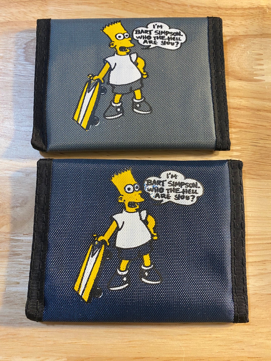Vintage Bart Simpsons Wallet // the Simpsons Billfold // Vintage ...