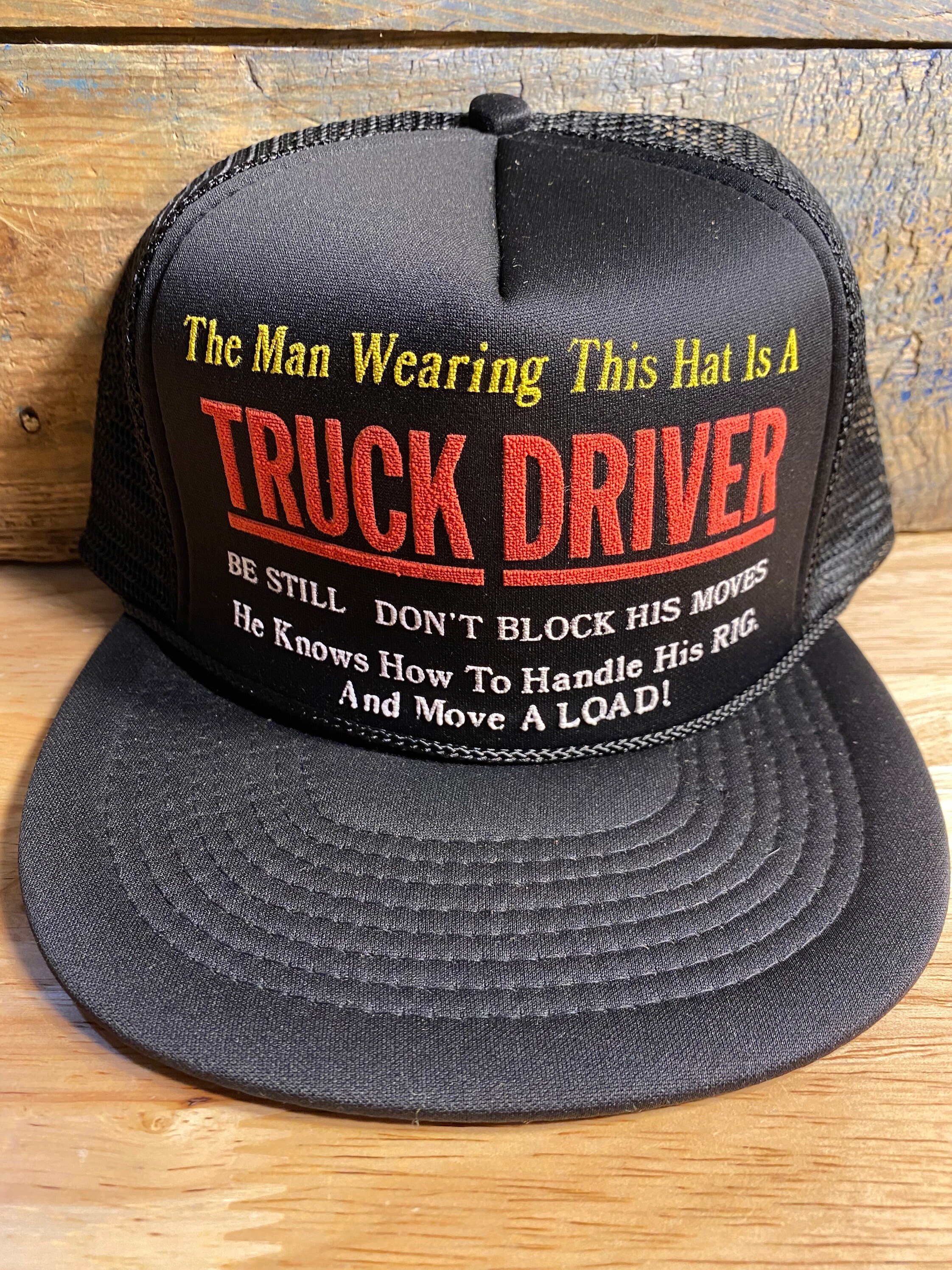 Vintage Funny Trucker Hat The Man Wearing This Hat Is A Etsy