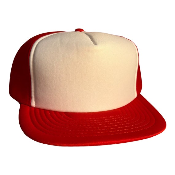 Red Blank Snapback