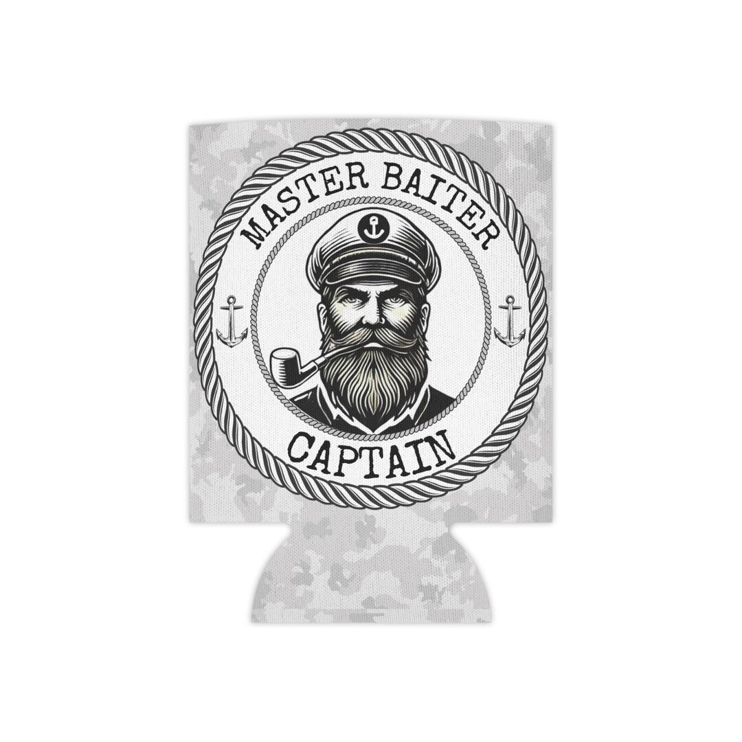 Master Baiter Captain // Beer Can Holder // Double Sided // Foldable ...