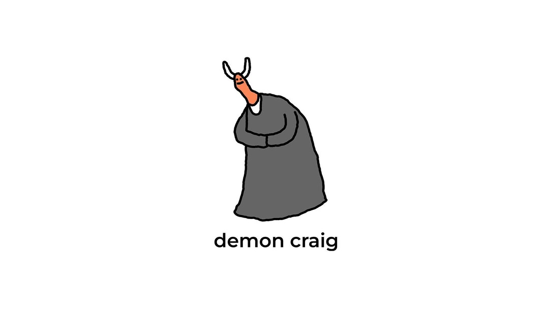 Our Demon Craig T-shirt - Gorgeous - Dale's Bits - Etsy UK