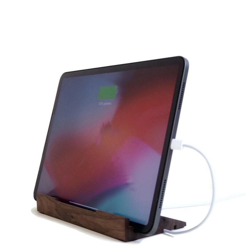 Wood iPad Stand - Etsy