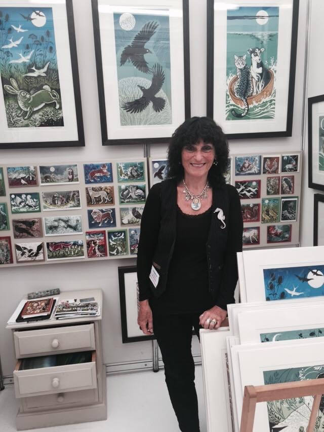 Two for Joy, Two Magpies for Joy Card, Two Magpies Lino Print, Good ...