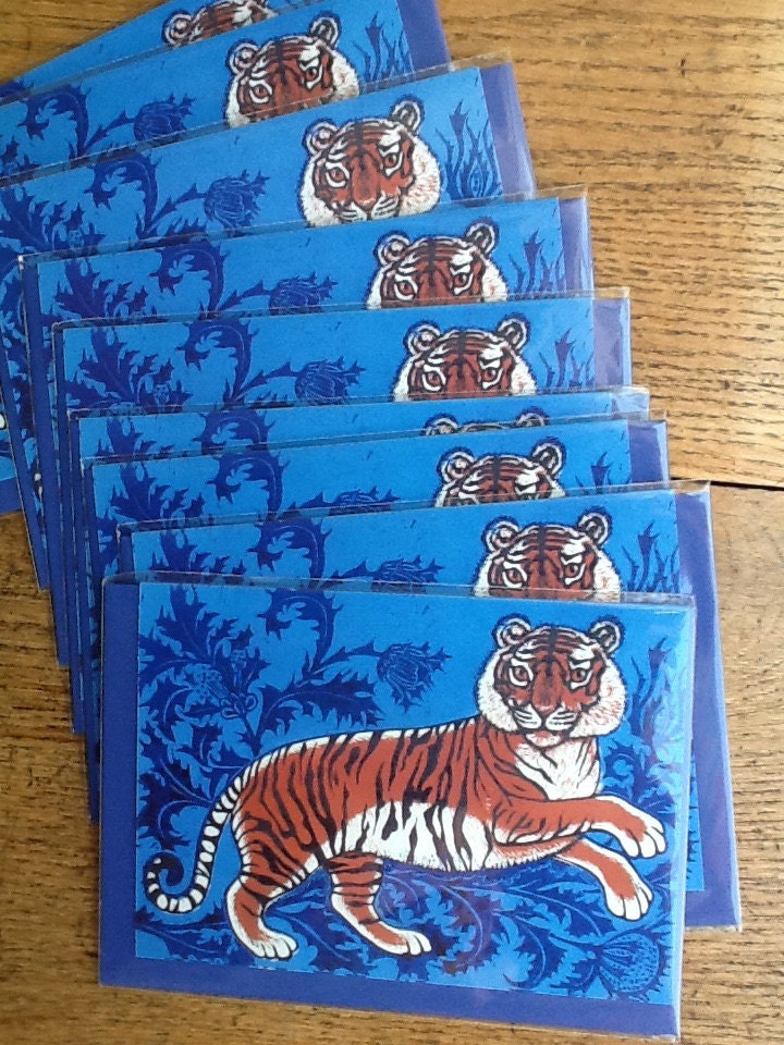 Tippu's Tiger Card,tiger Card,tippu's Tiger Print,tiger Print,unique ...