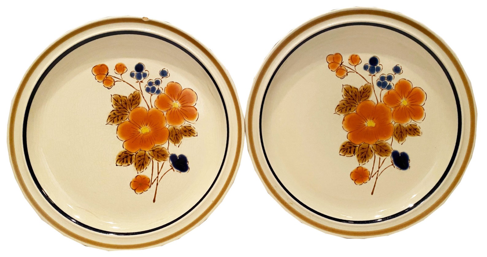 Vintage Japanese Mioko Designer Collection Plates by Newcor | Etsy