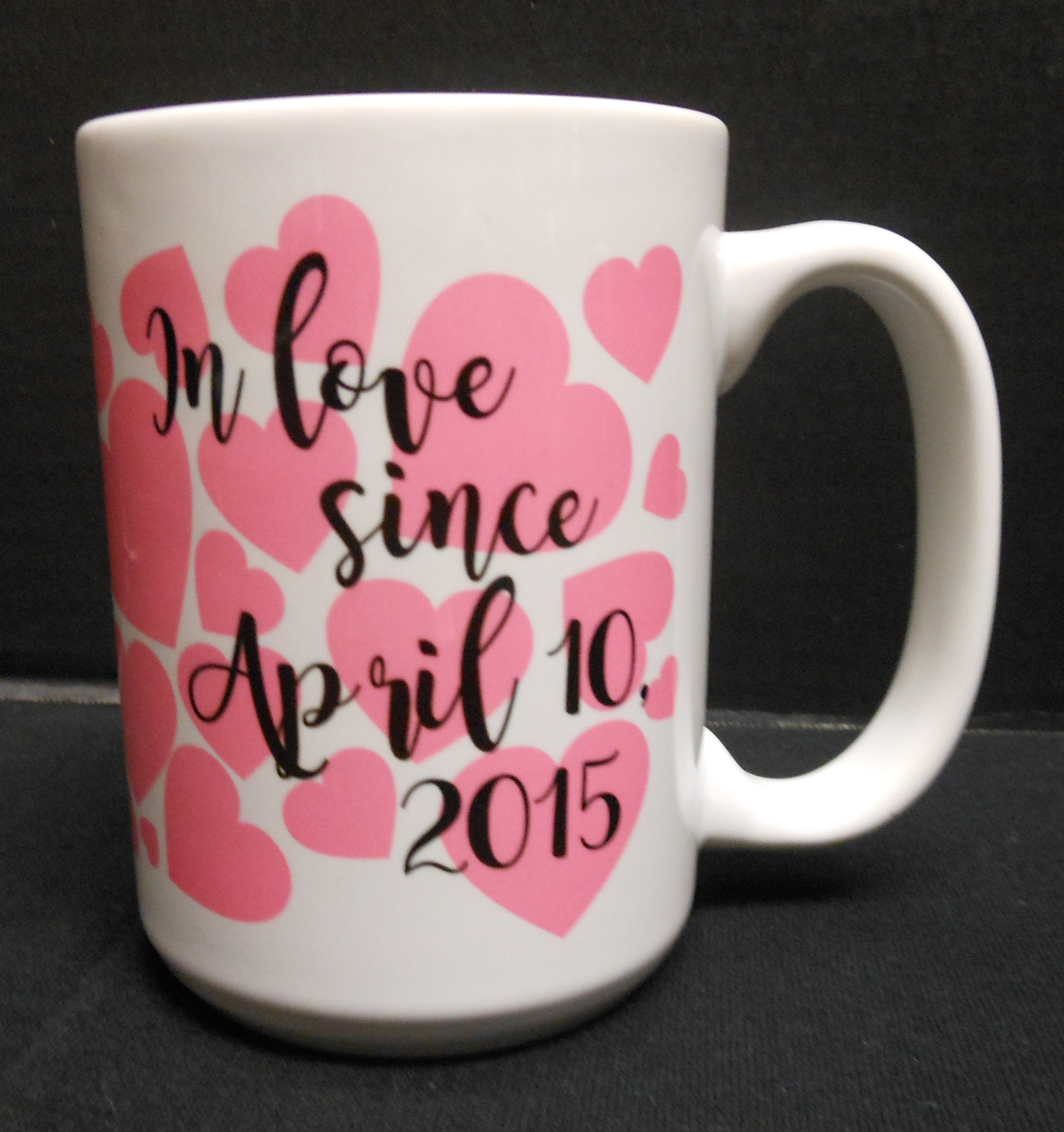 In Love Personalized Mug - Etsy