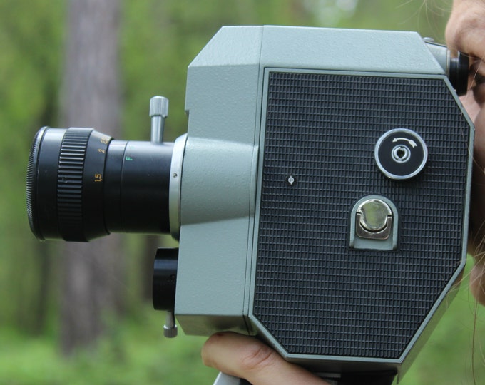 Movie Camera Zenit Quarz 8mm Camera Vintage Soviet Film Camera Cine ...