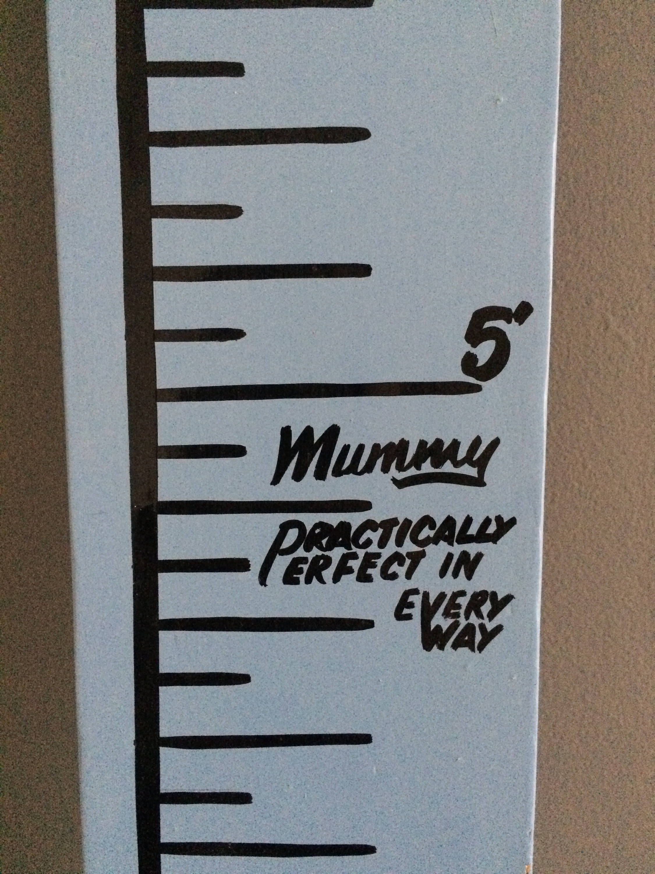 Child's Growth Chart, Measuring Ruler, Batman Height Chart, Giant ...