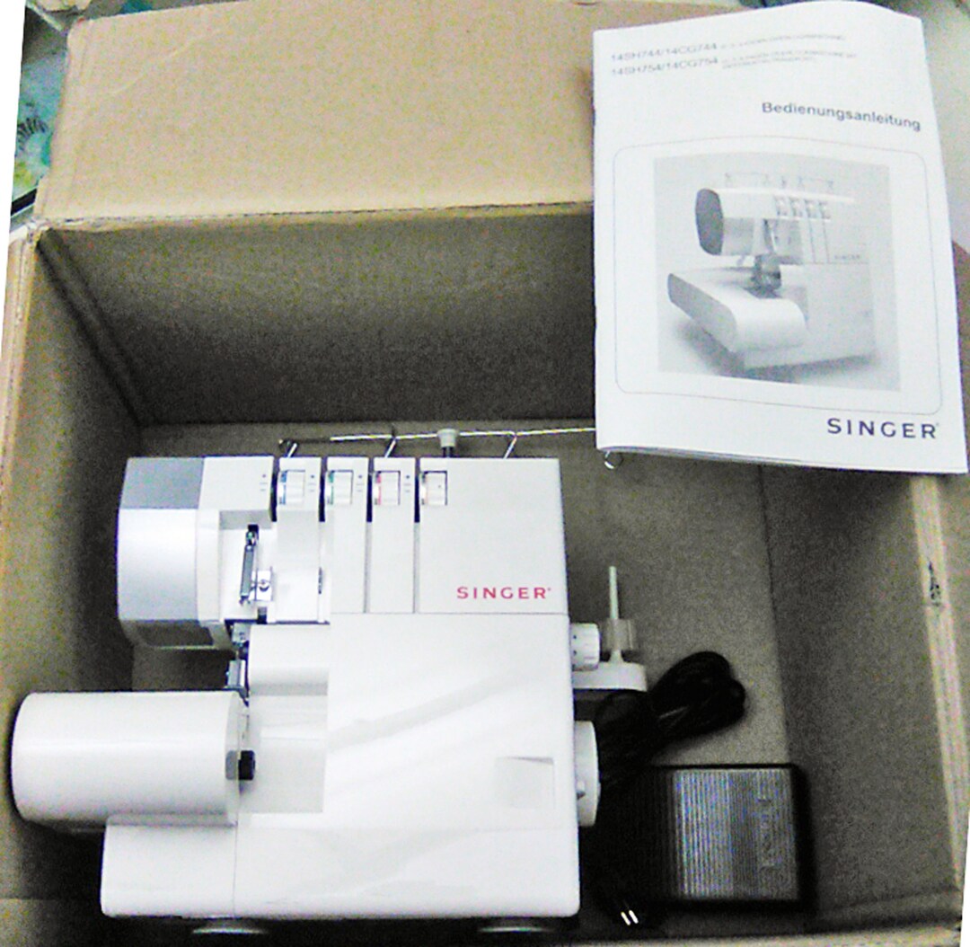 Tested Singer 14sh754 Ultralock Serger Sewing Differential Feed With ...