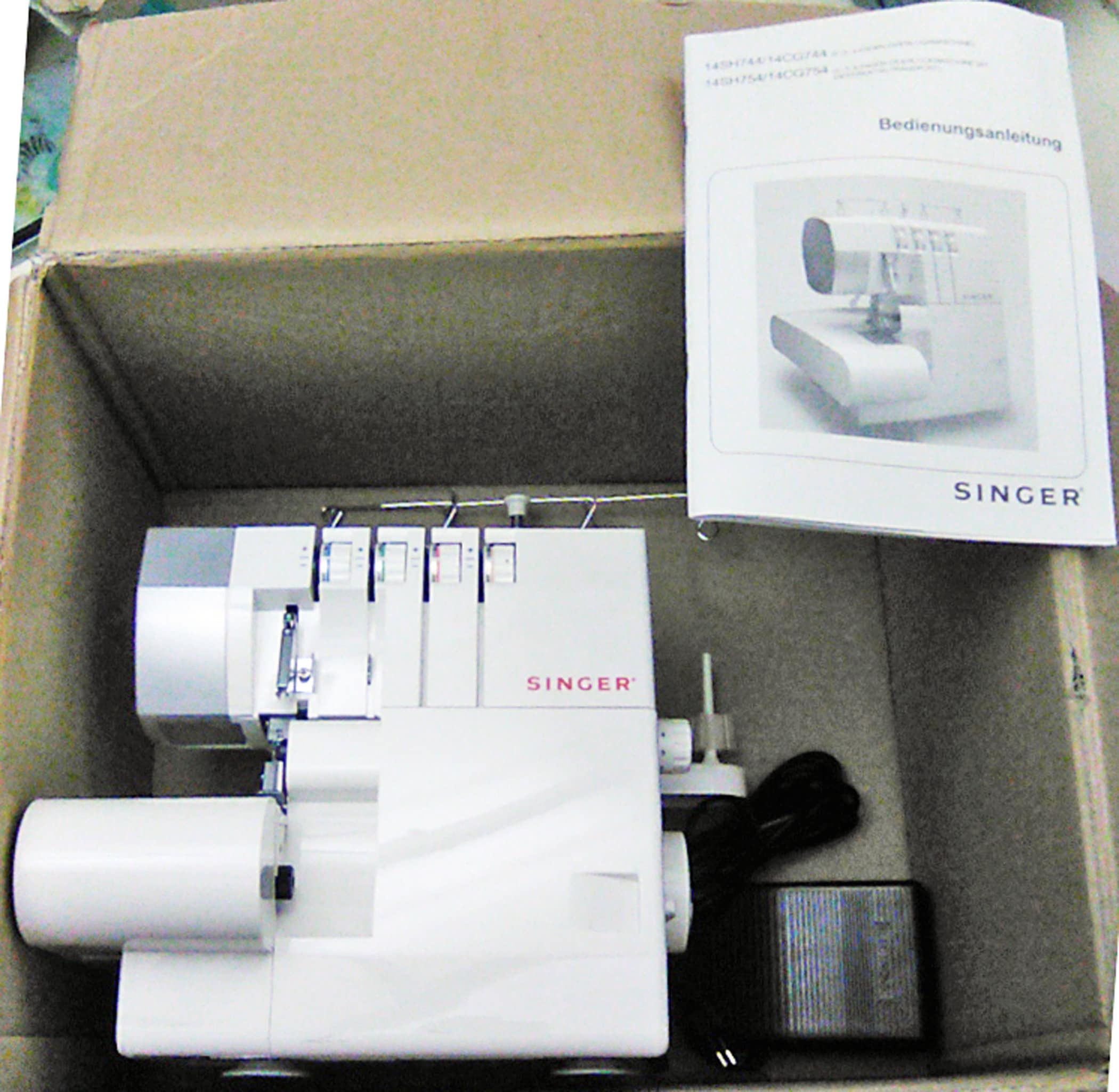 Tested Singer 14sh754 Ultralock Serger Sewing Differential Feed With ...
