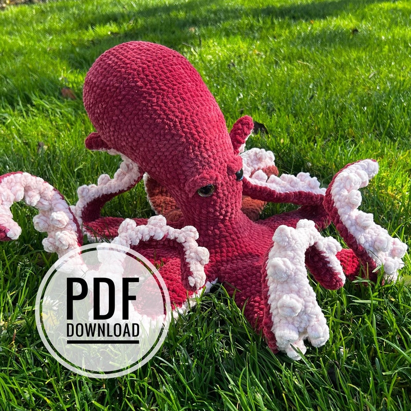 Giant Octopus Crochet Pattern - Etsy