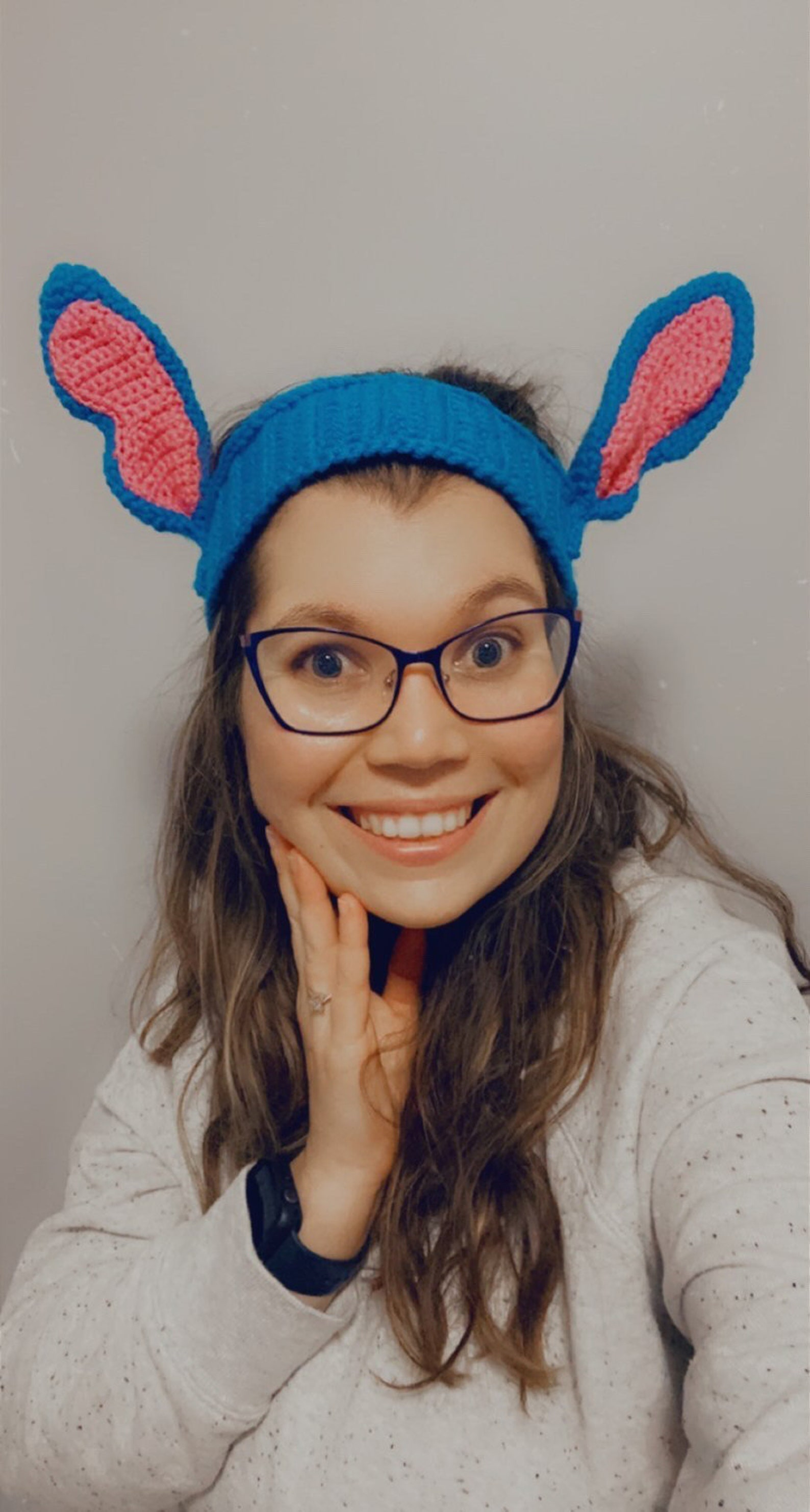 Stitched Ears Crochet Pattern - Etsy