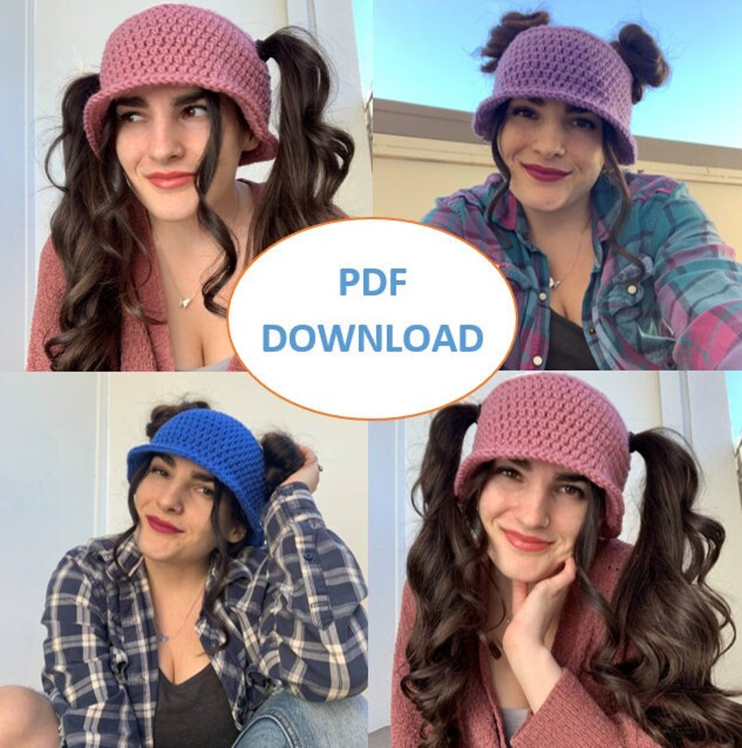 Bucket of Buns Crochet Pattern PATTERN ONLY - Space Buns Hat - Space ...